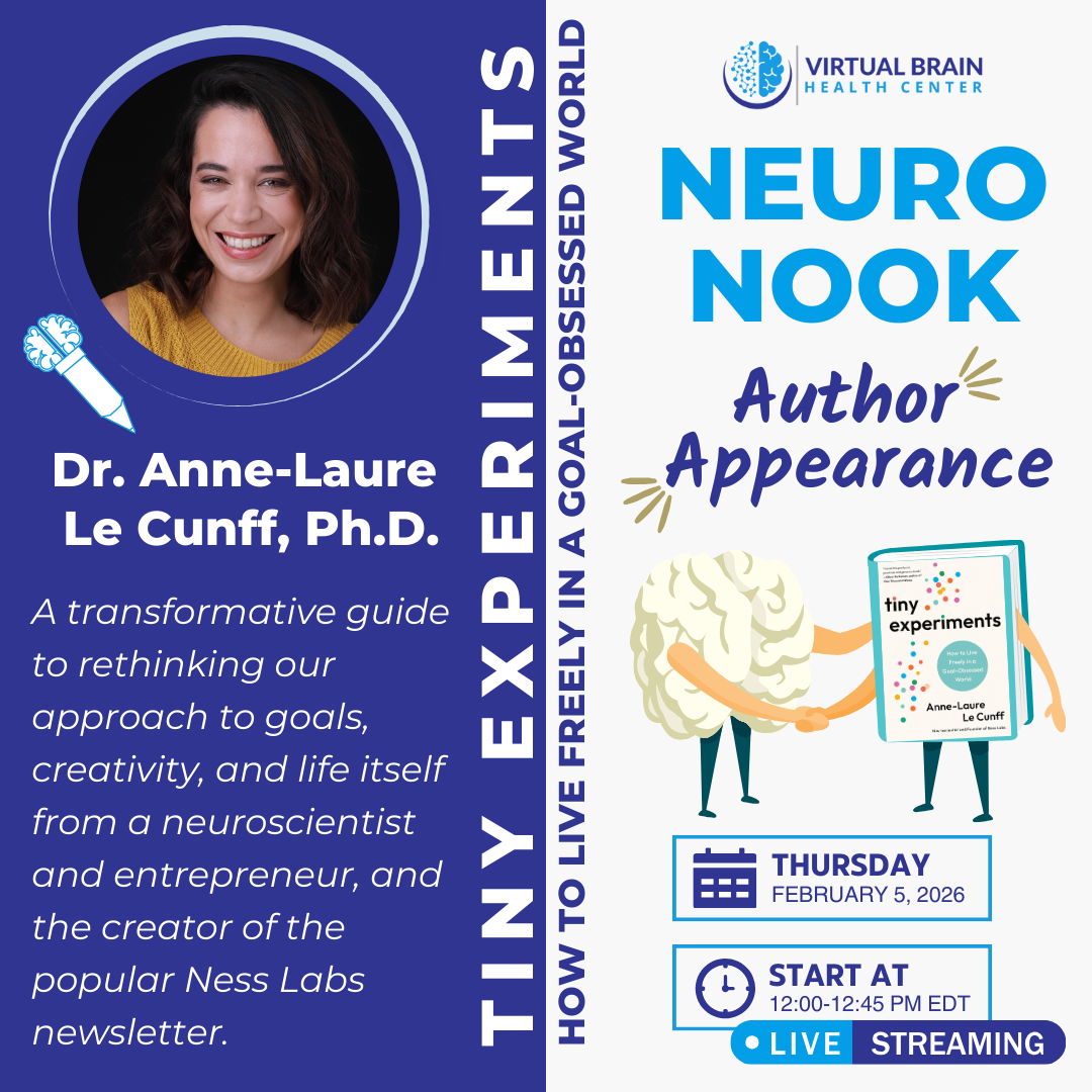 Global Brain Health Institute | Neuro Nook (Book Club): Tiny Experiments